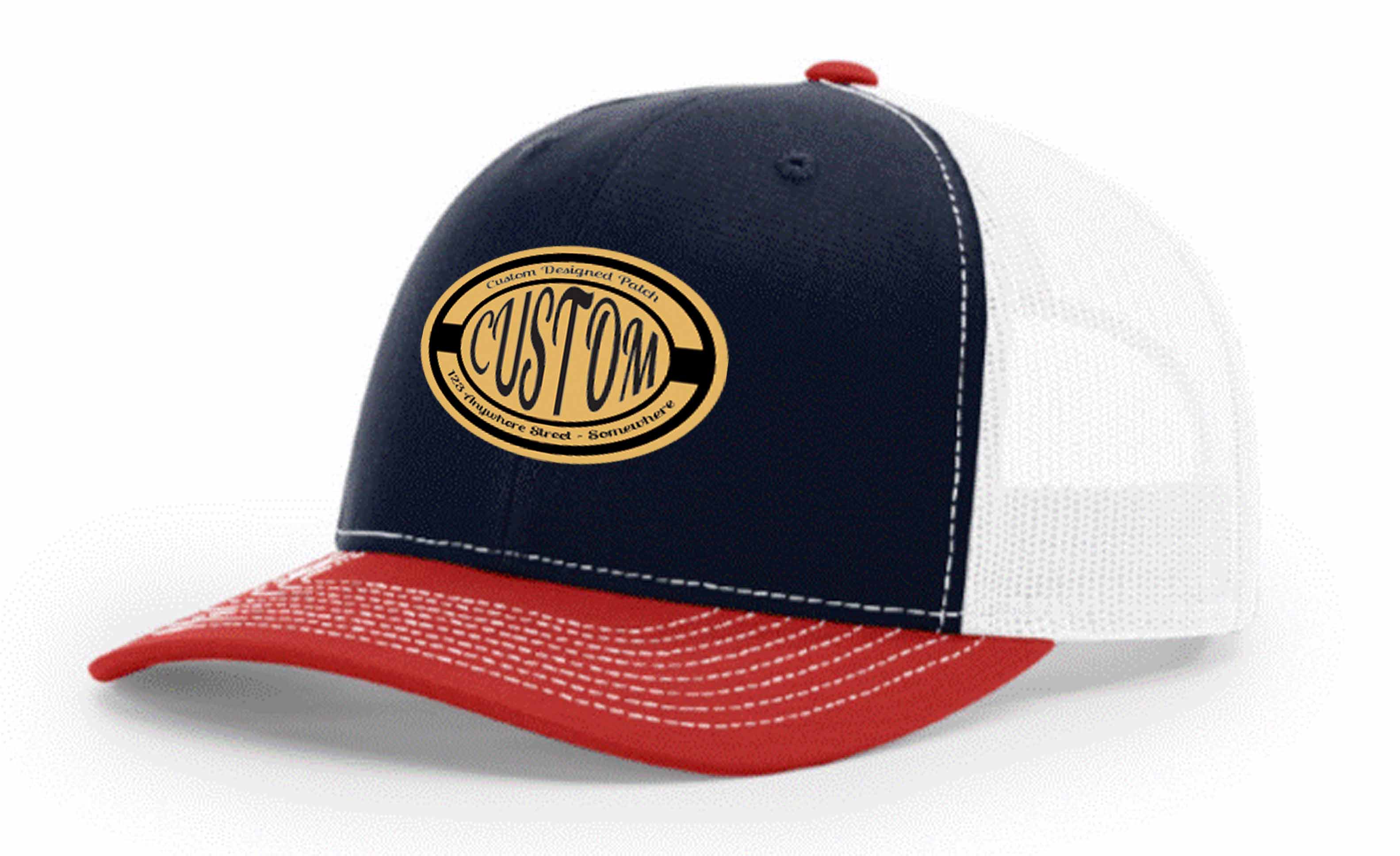 Mohican Custom "Richardson 112 Trucker Hat" | Mohican Leather and Bead ...